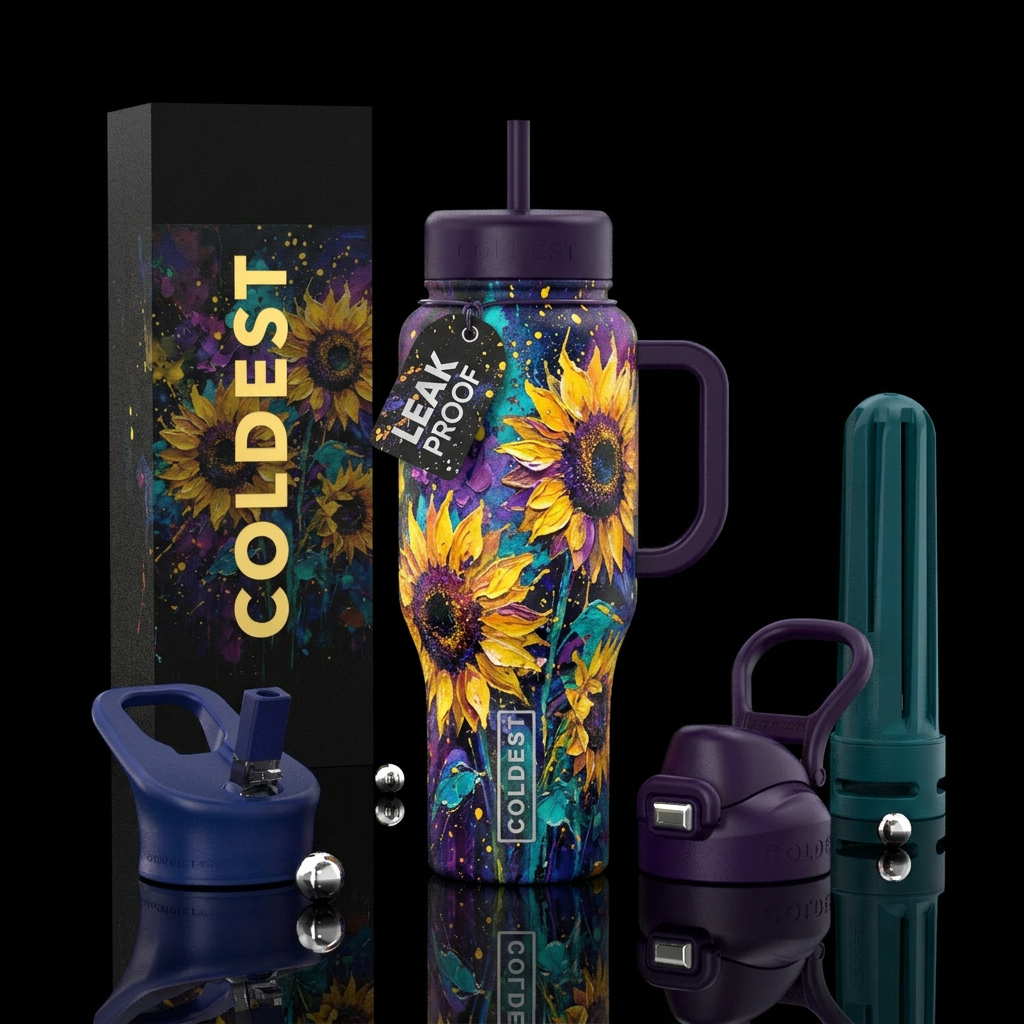 Coldest World – Design, Vote & Drop Real Coldest Water Bottles